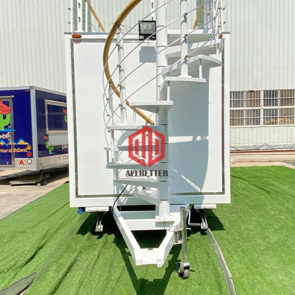 Double-Decker Staircase Stage Trailer Cube - Allbetter