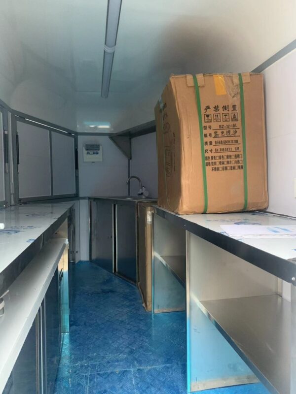 11.5FT Light Grey Concave-convex Horse Trailer - Allbetter