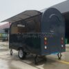 10FT Black Small Round Trailer - Allbetter