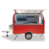 Red Small Round Trailer - Allbetter