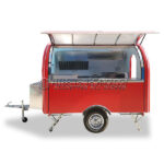 Red Small Round Trailer - Allbetter