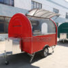 Red Small Round Trailer - Allbetter