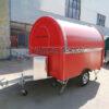 Red Small Round Trailer - Allbetter