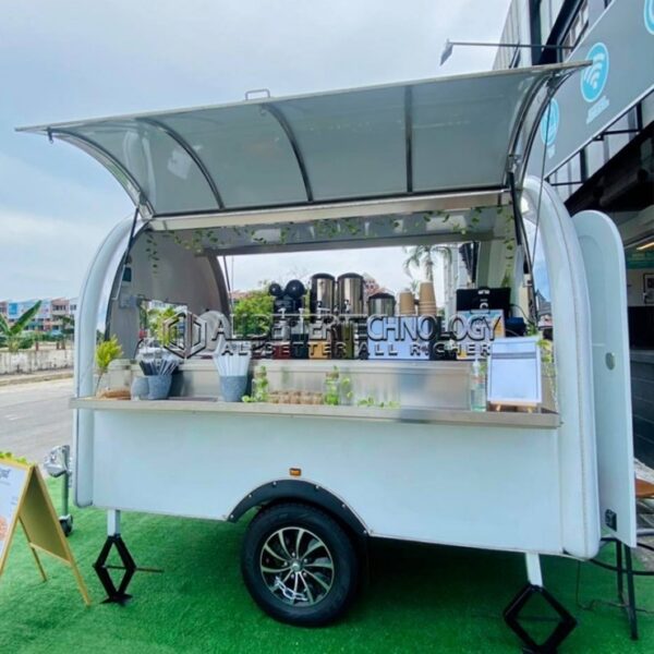 Round Food Trailer: A Flexible Mobile Food Station - Allbetter